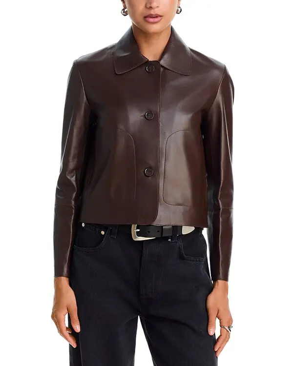 ARMA Emy Lamb Butter Jacket