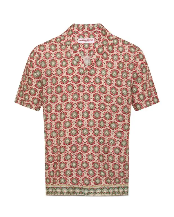 Orlebar Brown Maitan Passetto Patterned Shirt