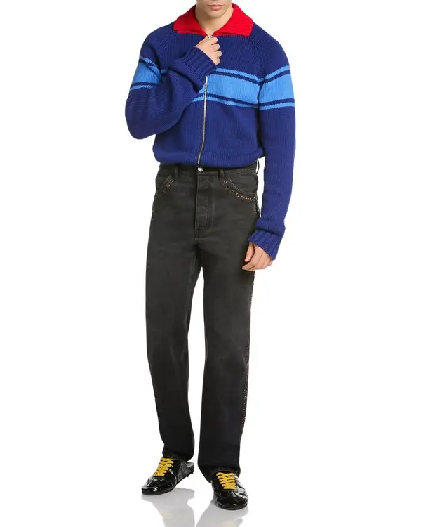 Marni Grommet Slim Fit Jeans