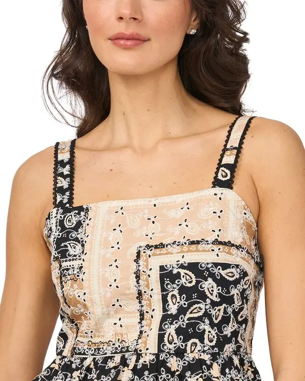 CECE DUPRAZ Peplum Tank