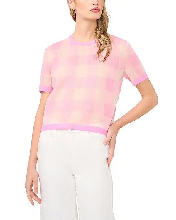Ted Baker London Eunice Short Sleeve Knit Top