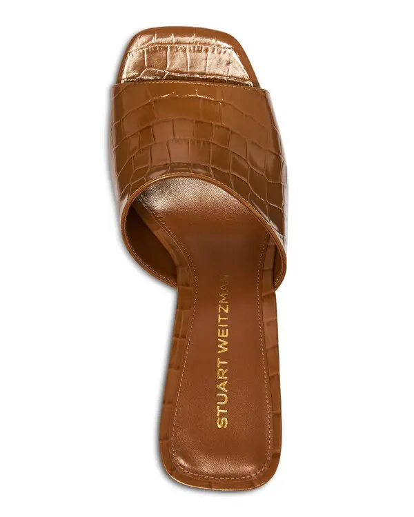 STUART WEITZMAN Vini 85 Wedge Mules
