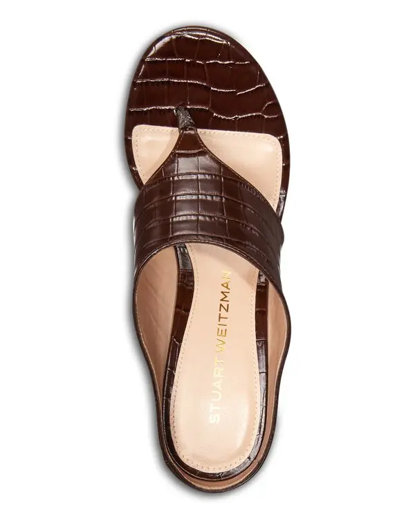 STUART WEITZMAN Babette 85 Thong Sandals