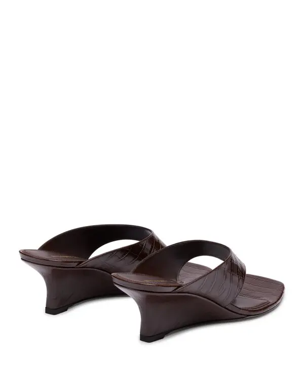STUART WEITZMAN Vini 50 Thong Wedge Sandals