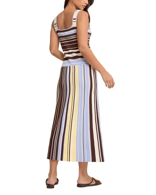 NOBODY'S CHILD Multi Stripe Knit Dress