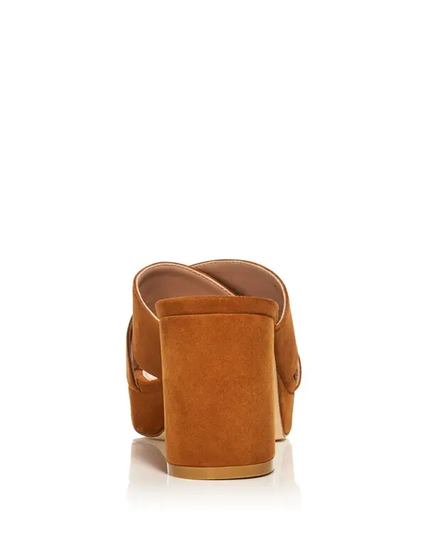 STUART WEITZMAN Dyna Platform Sandals - Boho Tan