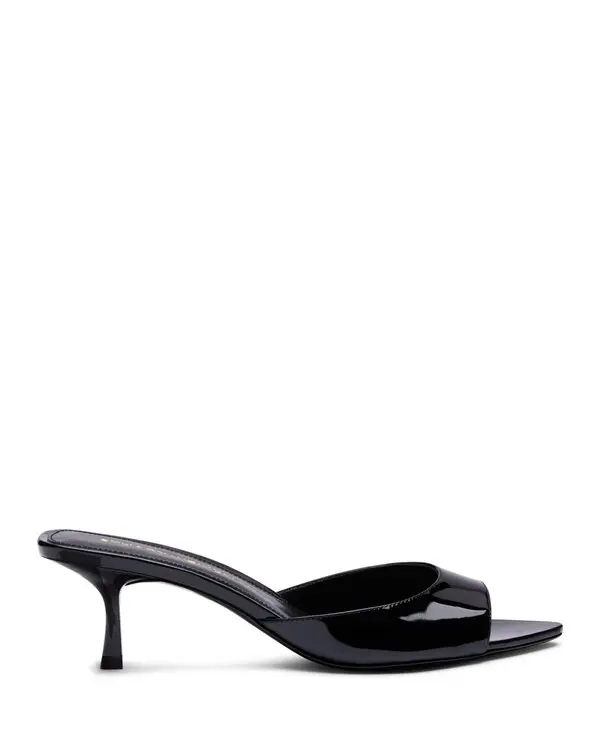 STUART WEITZMAN Lexington 50 Mules - Black