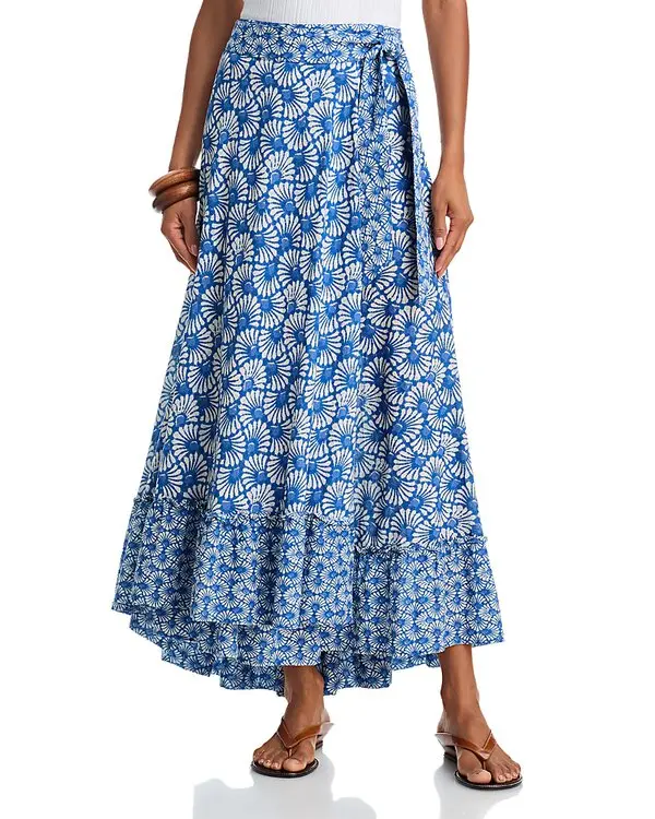 Xirena Janey Wrap Skirt With Tie Detail