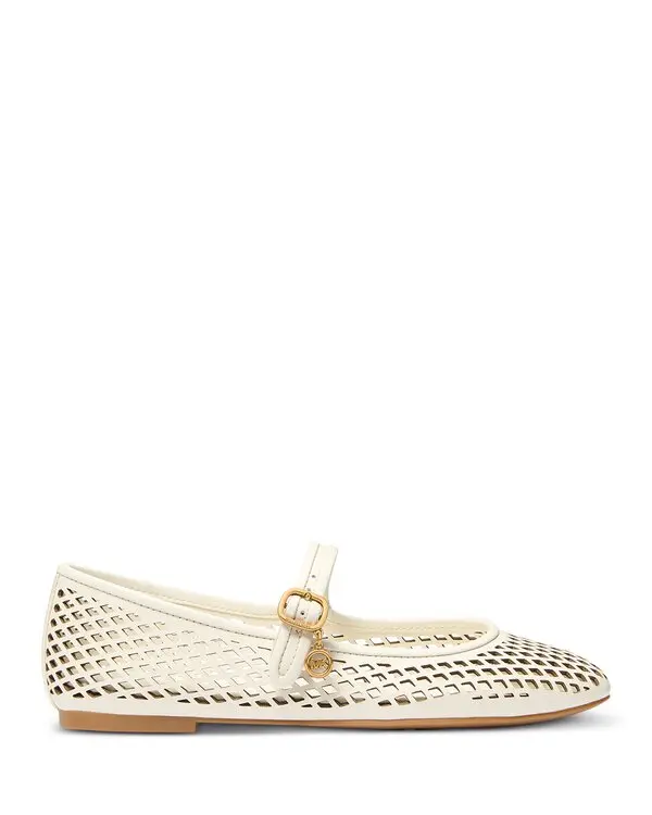Michael Kors Nellie Ballet Flats - Eggshell