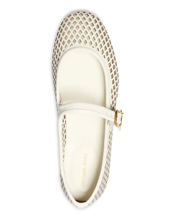 Michael Kors Nellie Ballet Flats - Eggshell