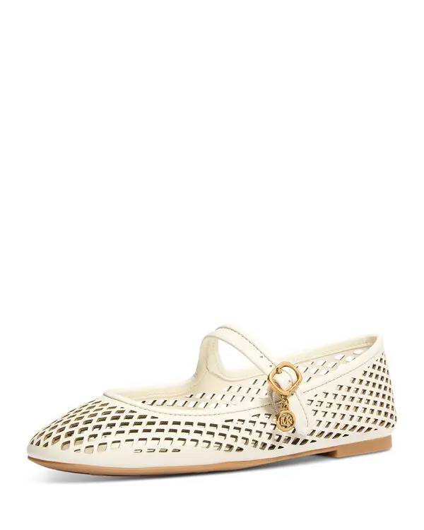 Michael Kors Nellie Ballet Flats - Eggshell