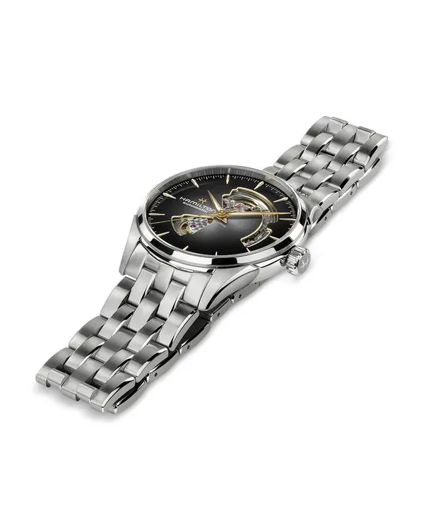 Hamilton Jazzmaster Open Heart Automatic Watch, 42mm - Grey/silver
