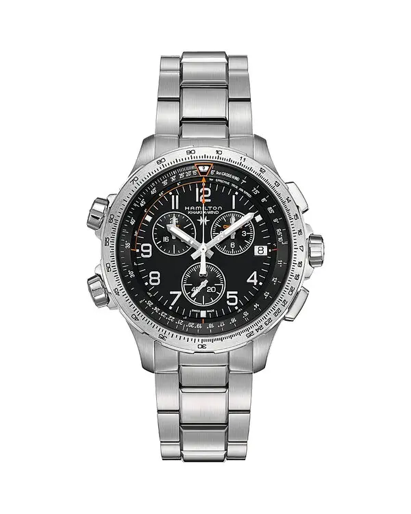 Hamilton X-wind Chronograph 46mm - Black/silver