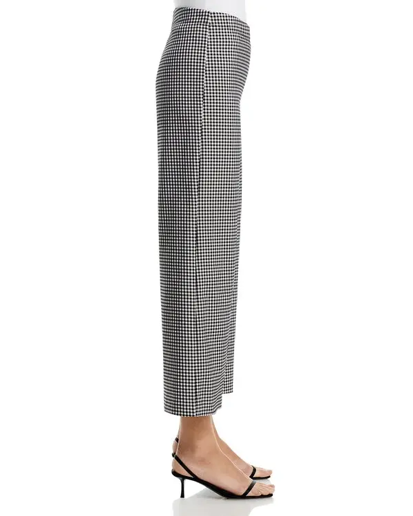 Karen Kane Plaid Wide Leg Pants