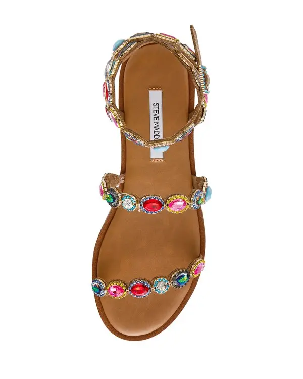 Steve Madden Embellished Strappy Sandals