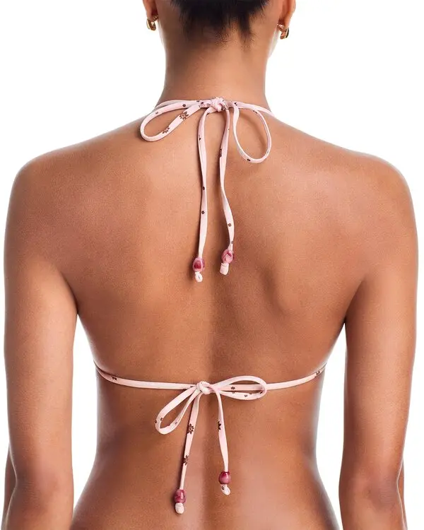 Agua Bendita X Lolita Ruched Bikini Top