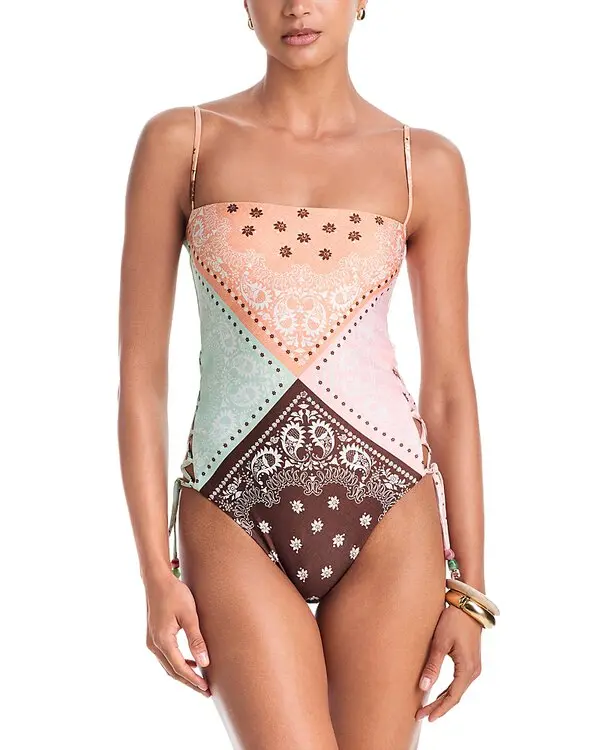 Agua Bendita X Mariel One Piece Swimsuit - Multicolor