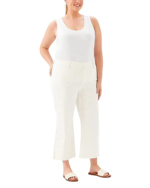 Karen Kane Patch Pocket Cropped Pants