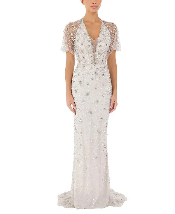 Jenny Packham Sofie Embellished Gown