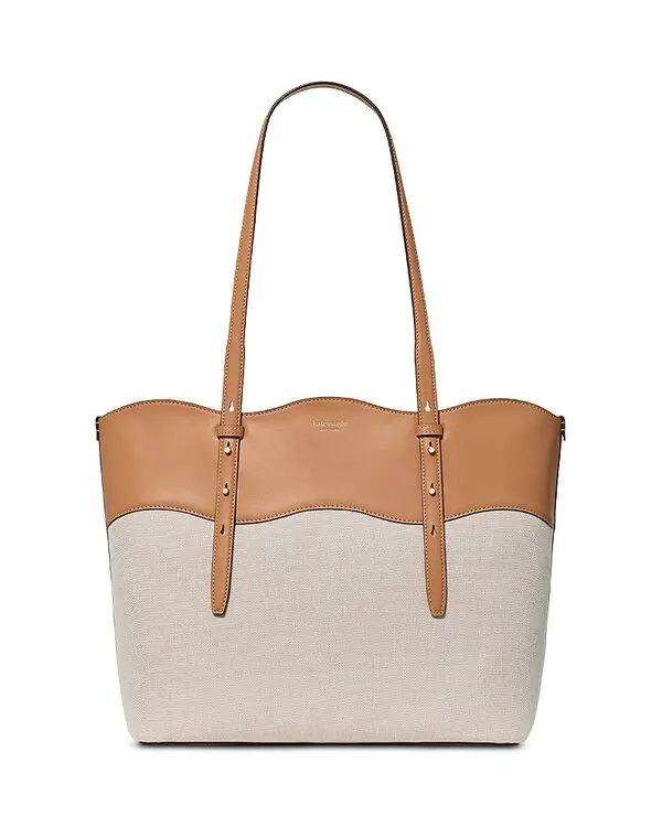 Kate Spade New York Wavy Canvas Tote Bag