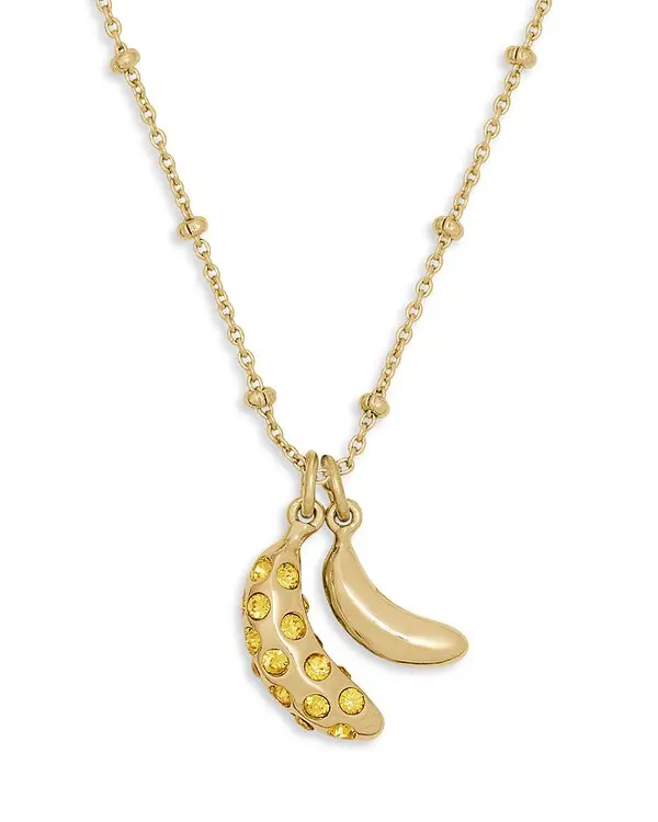 Kate Spade New York Banana Pendant Necklace - Light Topaz