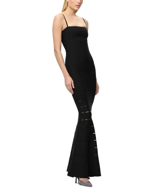 Herve Leger The Elora Gown - Black