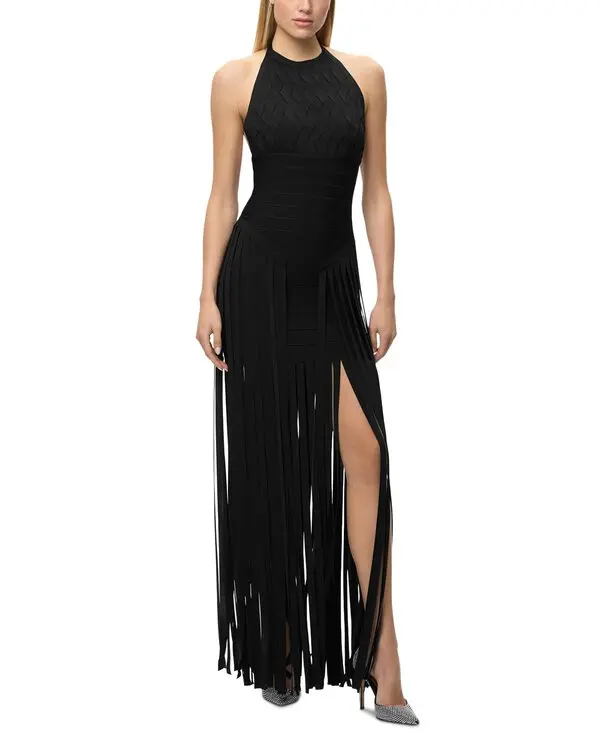 Herve Leger The Spencer Column Gown