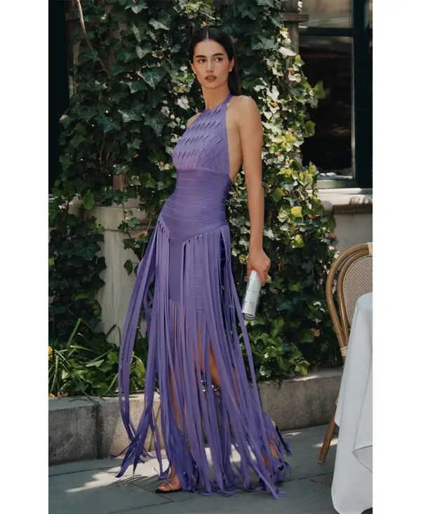 Herve Leger The Spencer Gown