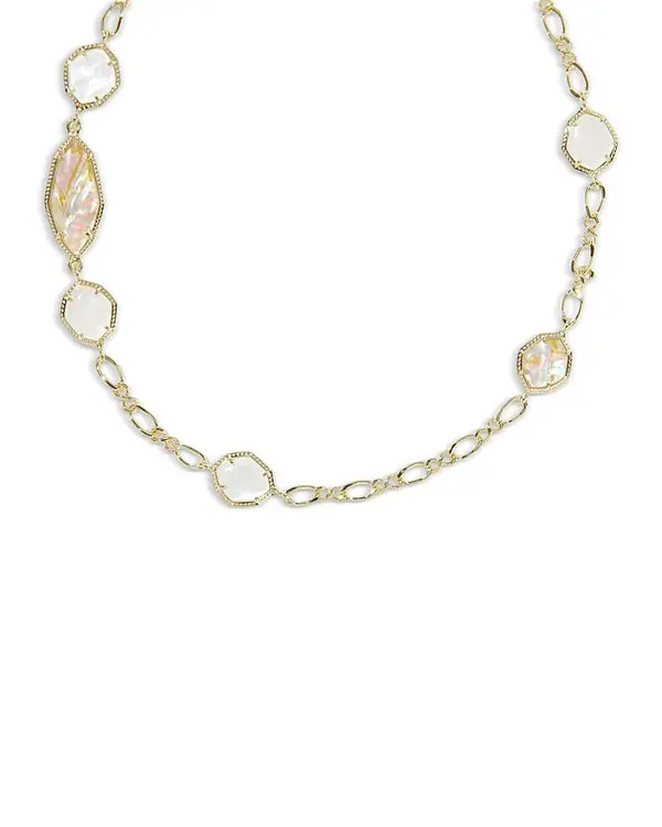 Kendra Scott Ophelia Long Strand Necklace, 37 - Gold Neutral