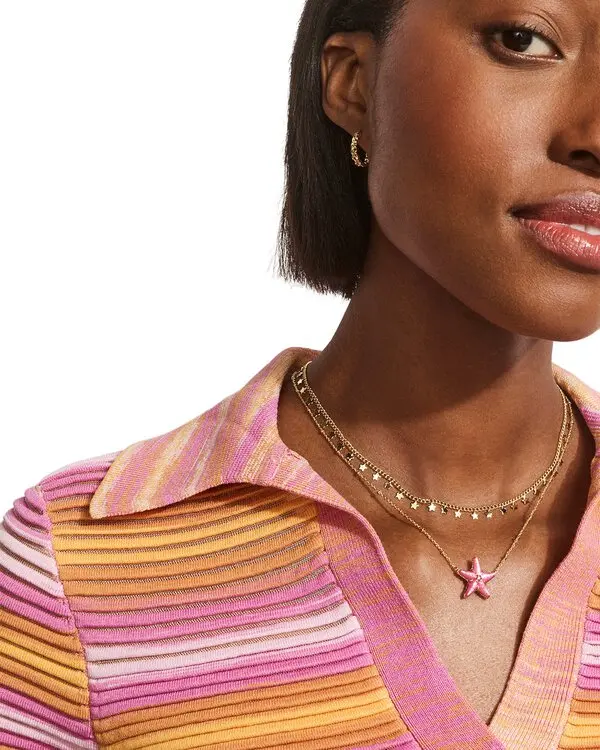 Kendra Scott Parker Star Strand Necklace - Silver