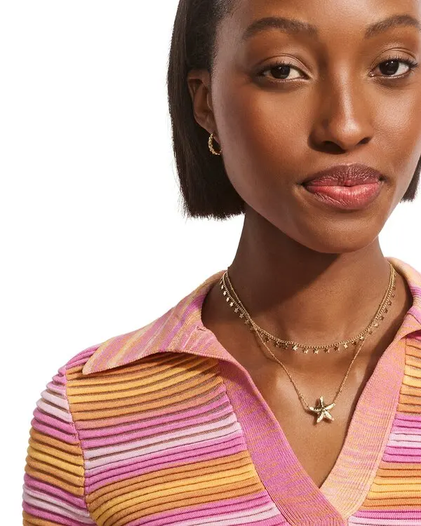 Kendra Scott Parker Star Strand Necklace - Silver