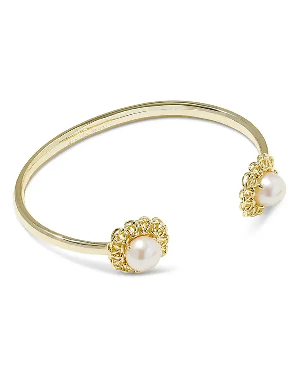 Kendra Scott Gabriella Pearl Cuff Bracelet - Gold Pearl