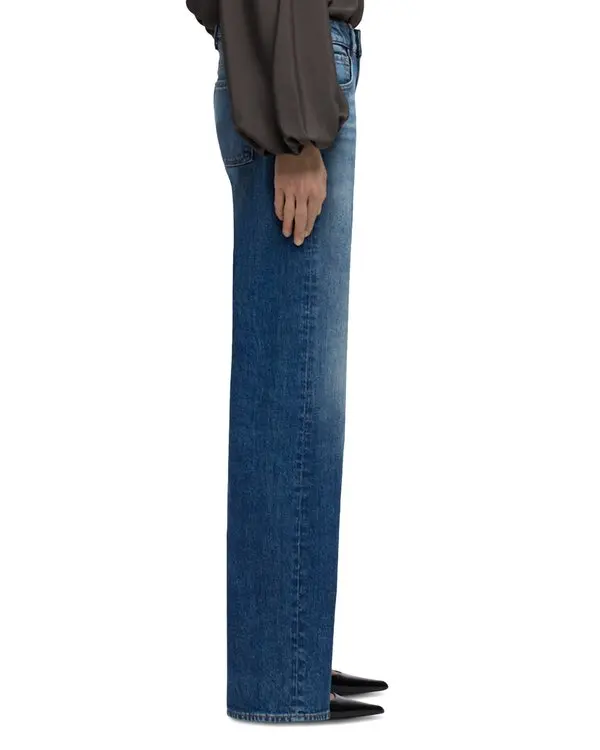 7 For All Mankind Low Rise Straight Leg Jeans