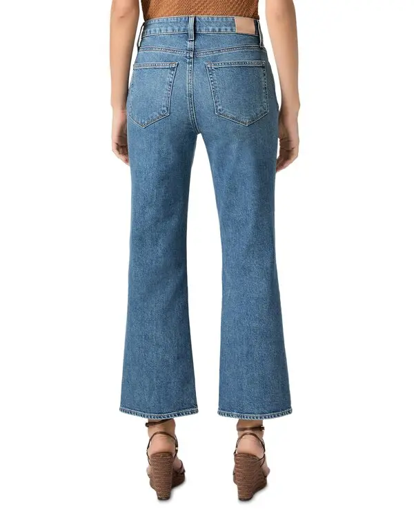 Paige Stevie High Rise Ankle Bootcut Jeans