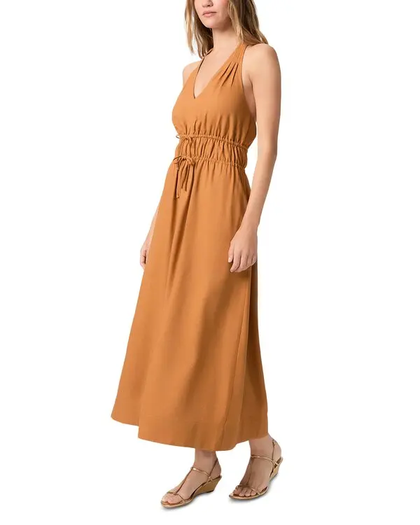 Paige Alysha Halter V-neck Maxi Dress