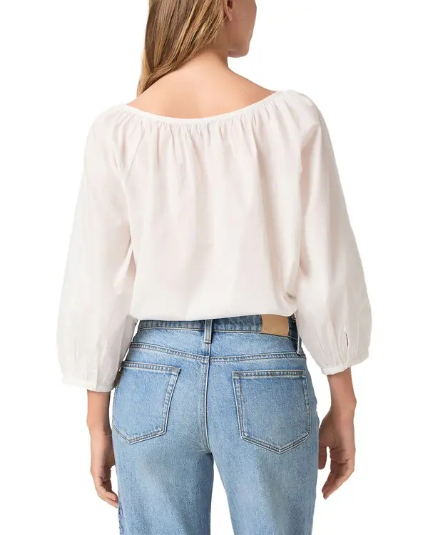 Paige Kinzie Tie Hem Blouse
