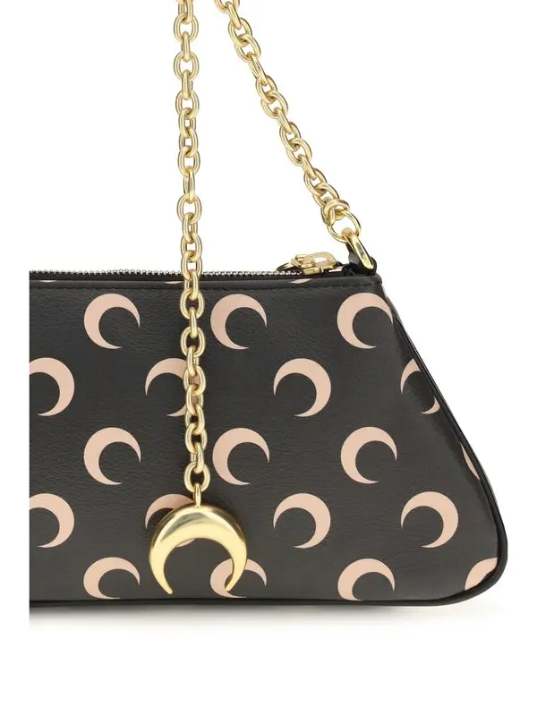MARINE SERRE Moon Motif Shoulder Bag - Multicolor