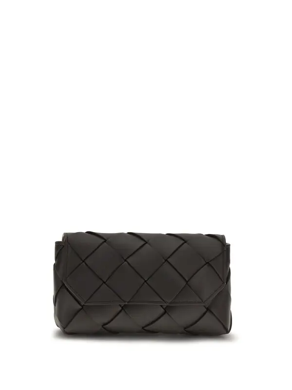 Bottega Veneta Intrecciato Leather Fanny Pack - Brown