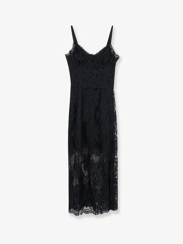Dolce & Gabbana Lace Midi Dress