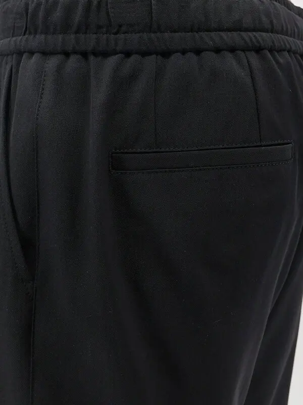 Dolce & Gabbana Virgin Wool Stretch Trousers