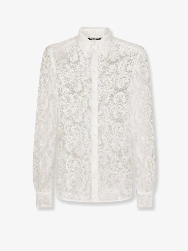 Dolce & Gabbana Martini Lace Shirt - Multicolor