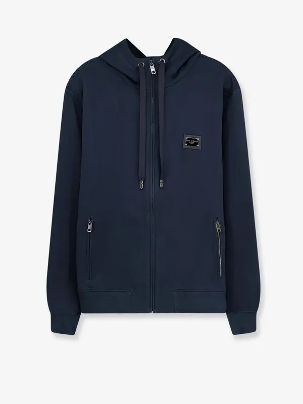 Dolce & Gabbana Hooded Cotton Sweatshirt - Multicolor