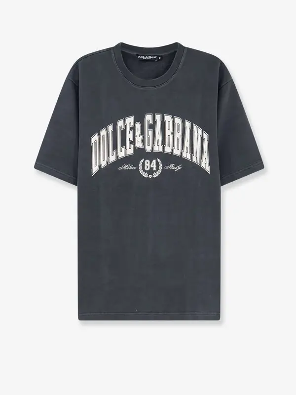 Dolce & Gabbana Cotton T-shirt With Front Print