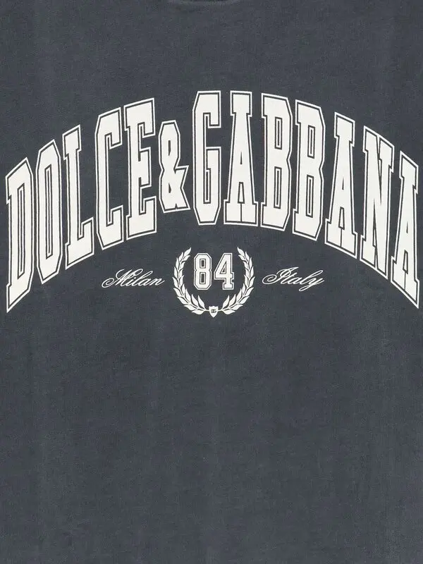 Dolce & Gabbana Cotton T-shirt With Front Print