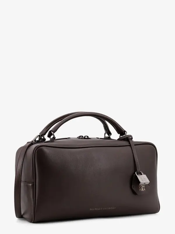 Brunello Cucinelli Explorer Leather Crossbody Bag - Multicolor