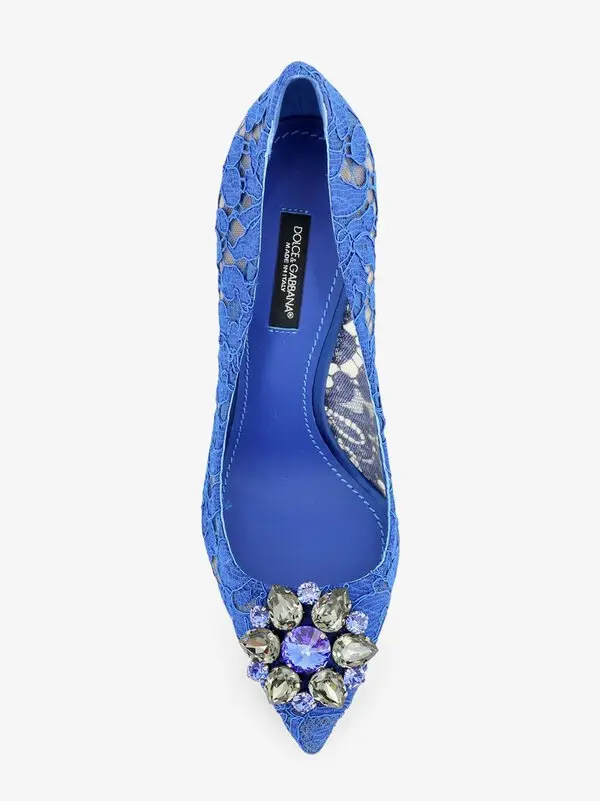 Dolce & Gabbana Bellucci Lace Pumps - Multicolor