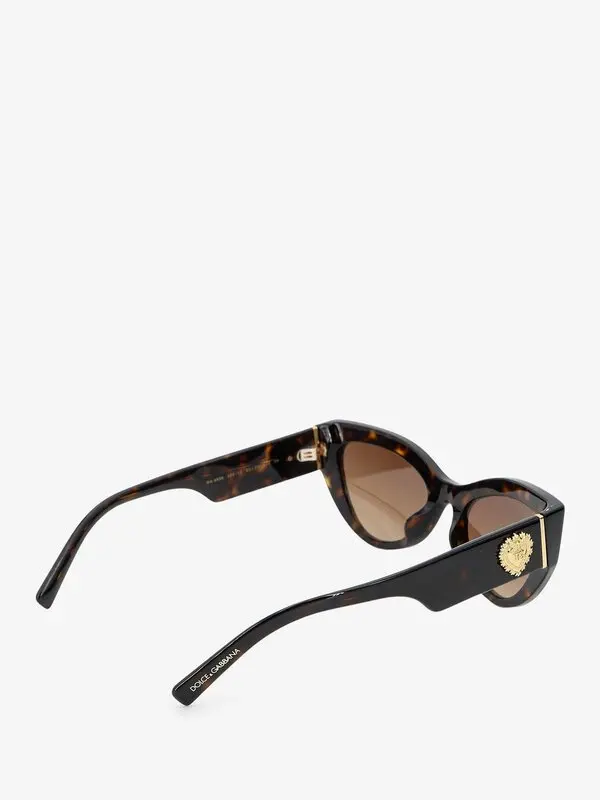 Dolce & Gabbana Tortoiseshell Cat-eye Acetate Sunglasses - Multicolor