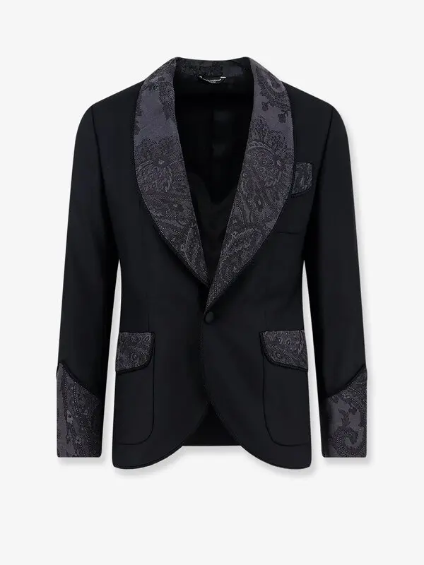 Dolce & Gabbana Virgin Wool Blend Blazer