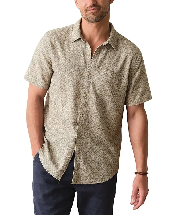 Marine Layer Classic Stretch Selvage Pocket Shirt