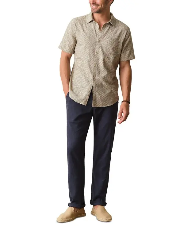 Marine Layer Classic Stretch Selvage Pocket Shirt